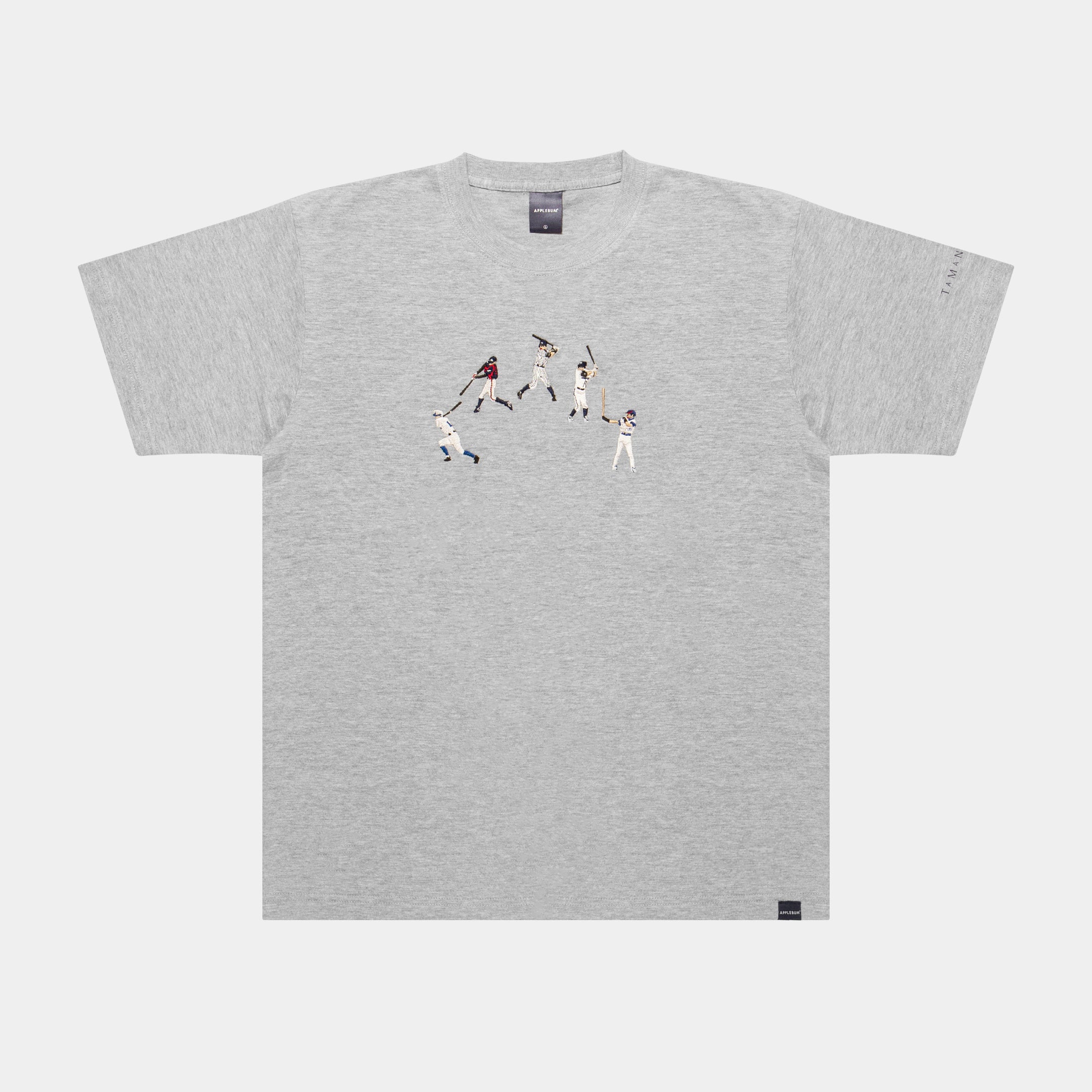 "The Wizard" T-shirt 6.2oz [Gray] / TN2411101 – APPLEBUM